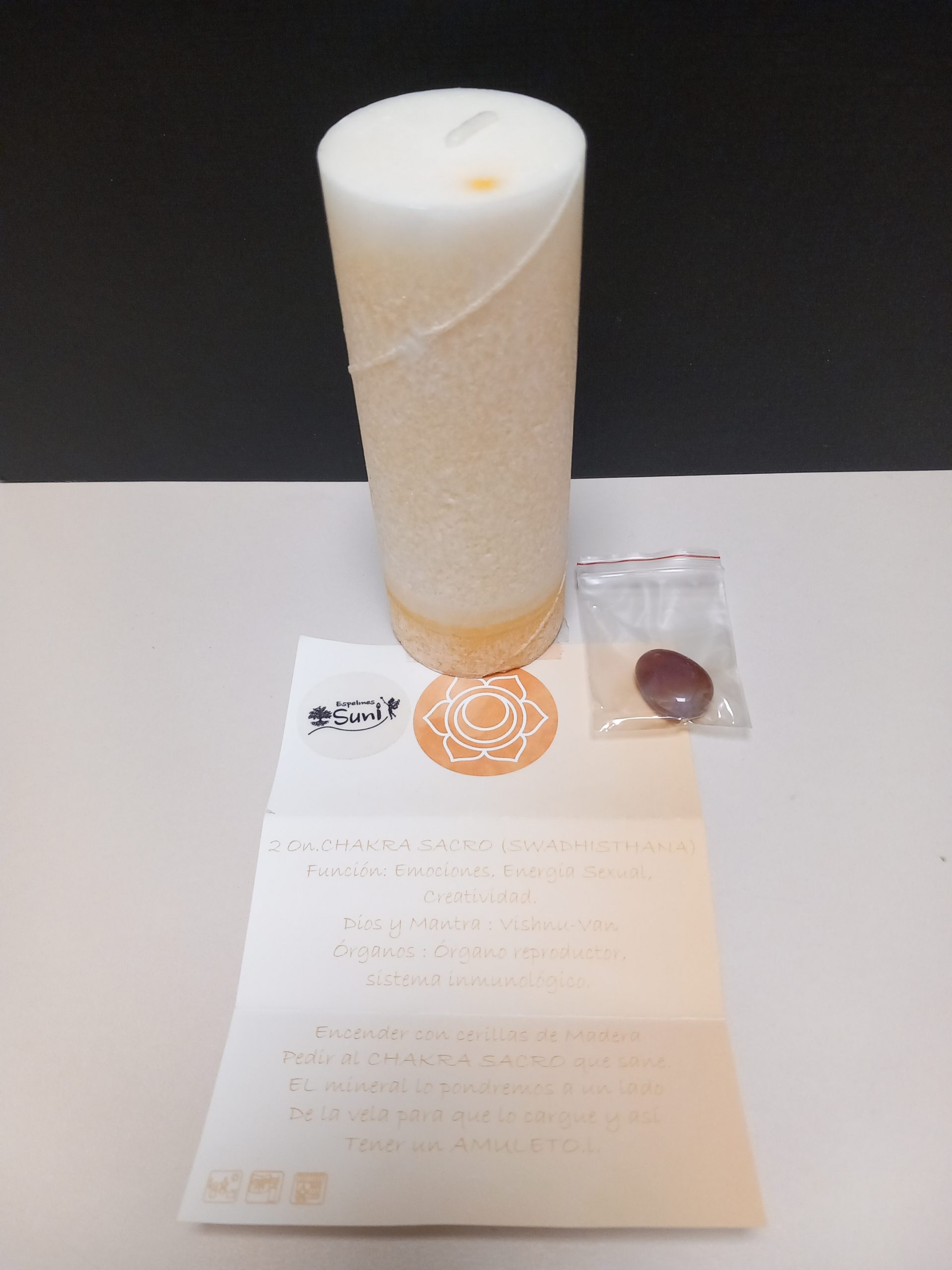 2º Chakra Sacro - Sexto Sentido Rubí